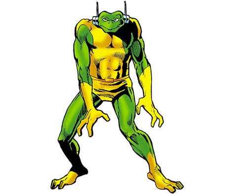 Frog Man Marvel Comics Ani Men Daredevil Enemy Character