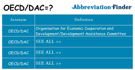 What Does Oecd Dac Mean