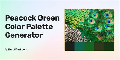 What Colors Make Peacock Green