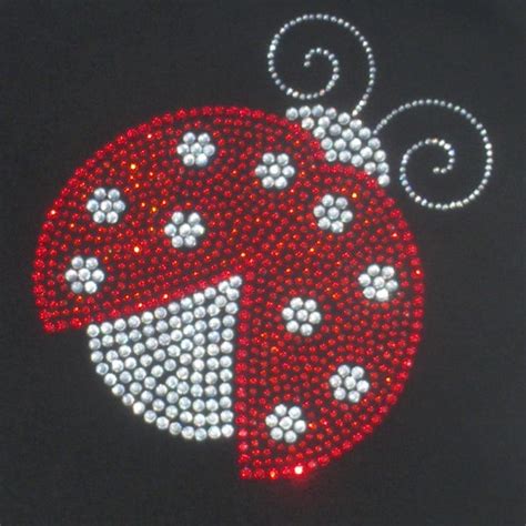 Ladybug Applique Etsy