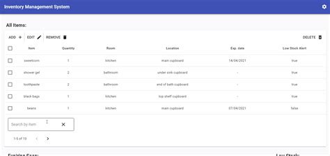 GitHub Jamnic Inventory Management System