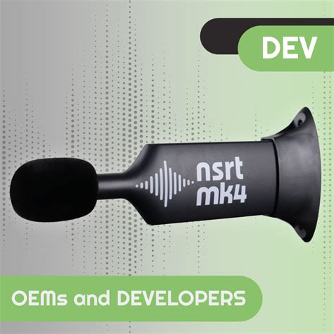 NSRT Mk4 Dev Sound Level Meter Data Logger With Type 1 Microphone