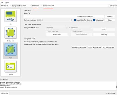 Custom Board Programming Error Dci Communication Failed