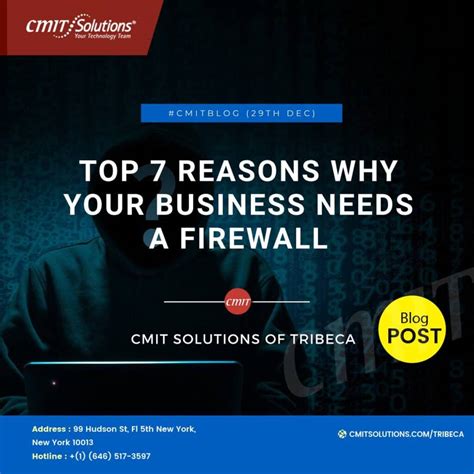 10 Reasons Why Network Security Is Important Cmit Solutions Tribeca