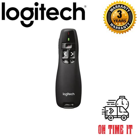 Logitech R RED Laser Pointer GHZ Wireless Presenter Shopee Malaysia