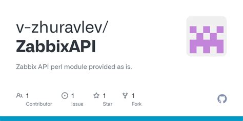 Github V Zhuravlev Zabbixapi Zabbix Api Perl Module Provided As Is
