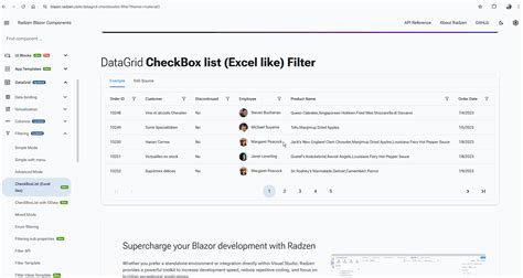radzendatagrid excel like checkbox filters show blank on first click