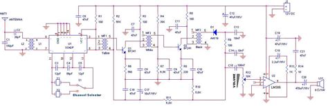 A Detailed Rf Receiver Circuit Diagram For Your Project A Detailed Rf Receiver Circuit Diagram For Your Project