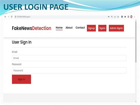 Fake News Detection System Django Pptx