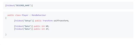 Unity Inspector Foldoutgroup Community Showcases Unity Discussions