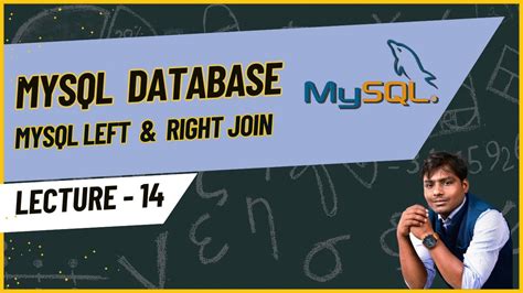 Sql Lecture 14 Mysql Left And Right Join Nmd Pvt Ltd Youtube