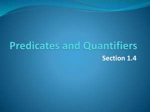 Logic Variables Constants And Quantifiers Explained