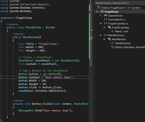 Starting Of A Wpf Application With No Xaml Just Code Feng Yuan Starting Of A Wpf Application With No Xaml Just Code Feng Yuan