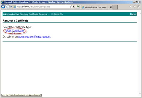Enable Certificate Authority For Web Enrollment