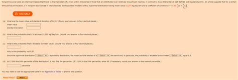 a what are the mean value and standard deviation of