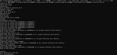 Esp32 C3固件烧录用户手册esp32c3烧录教程 Csdn博客