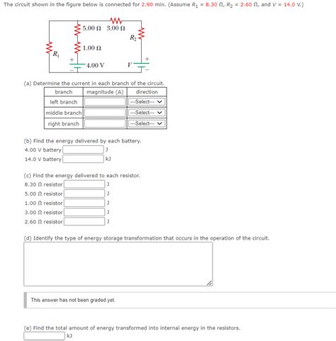 Solved The Circuit Shown In The Figure Below Is Connected Chegg