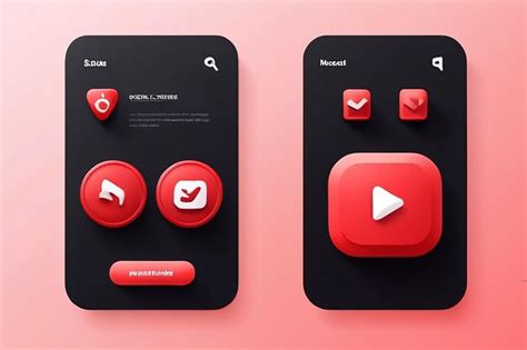 premium photo neumorphic ui ux design elements 3d vector buttons like