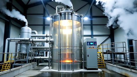 Ai Steamy Chem Plant In Action Stock Footage Video Of Safety Design