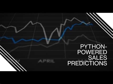 Sales Prediction Using Python YouTube