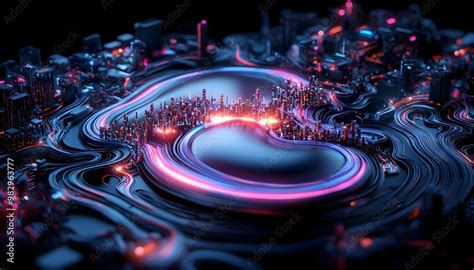 Power Grid With Real Time Energy Flow Visualization A 3d Digital Map