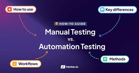 Manual Testing Vs Automation Testing Comparison And Differences
