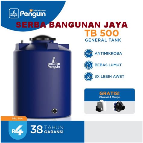 Penguin Tb 500 5100 Liter Toren Tangki Air Lazada Indonesia