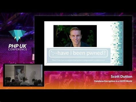 Php Uk Conference Talk Database Encryption In A Gdpr World From Php Uk