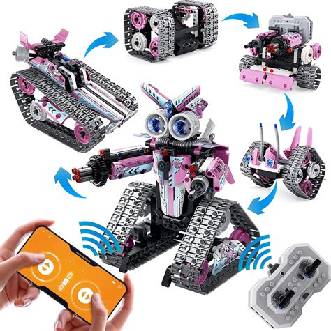Stem Robot Building Kit For Girls With Remote Control Gearmusthave