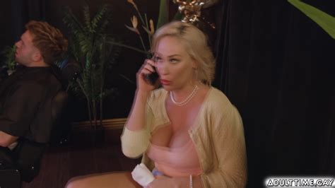 Not Only Does This Dude Get A Haircut But His Balls Shaved And Asshole Fucked