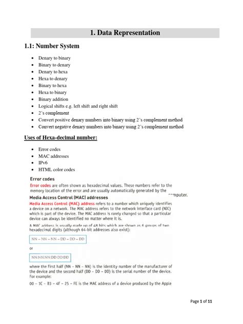 Compiled Notes Pdf Random Access Memory Central Processing Unit
