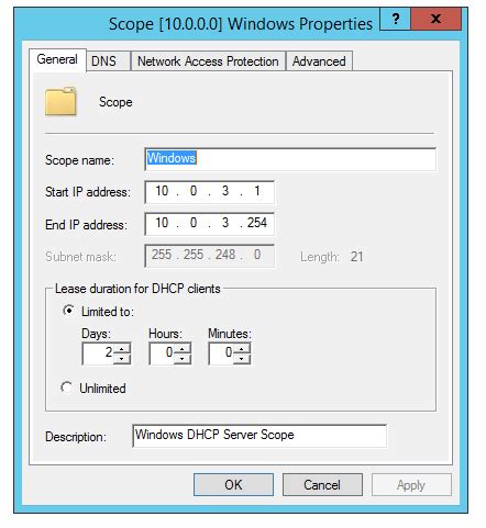 Expand The Exisiting DHCP Scope Networking Spiceworks Community
