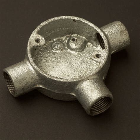 3 Way 20mm Conduit Outlet Junction Box