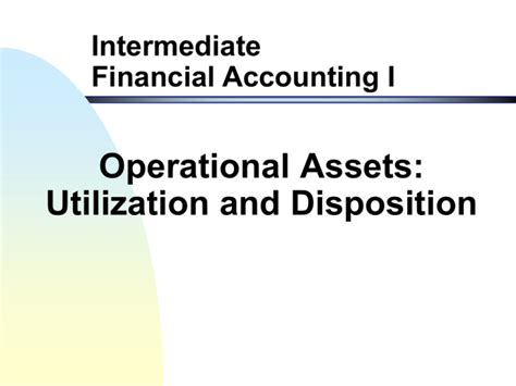 Operational Assets
