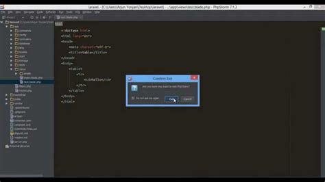 Phpstorm 7 Appearance Hide Html Breadcrumbs Display 720p Youtube