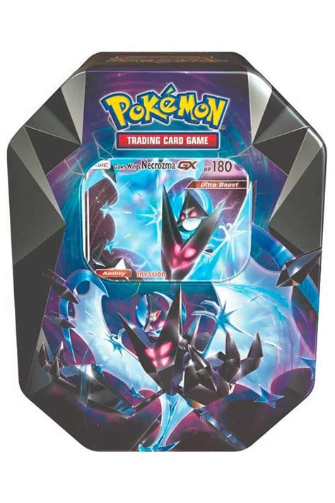 Køb Dawn Wings Necrozma Gx Tin I Vores Shop Ny Tin Fra Pokemon
