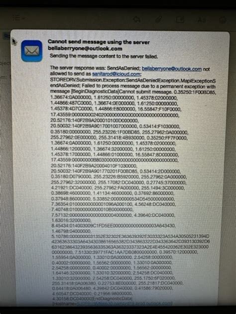 Cannot Send Email Apple Community