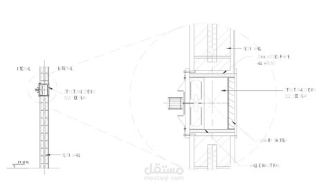 لوحة مسقط افقي معماري تنفيذية مستقل