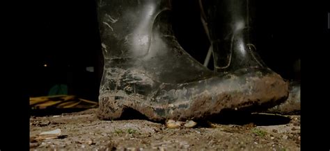 Muddy Rubberboots And Slug