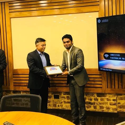 Arjun Majumdar On Linkedin Receiving The Achievers Award 4th Time In A Row From Our Ceo Mr