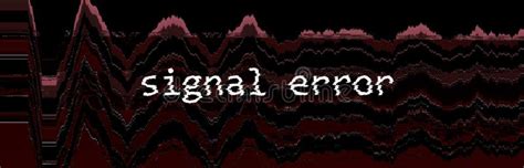 Glitch Background System Crash Broadcast Error Technical Problem 3d Rendering Stock