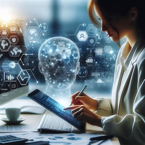 Premium Photo Ai Digital Technology And Data Science Artificial