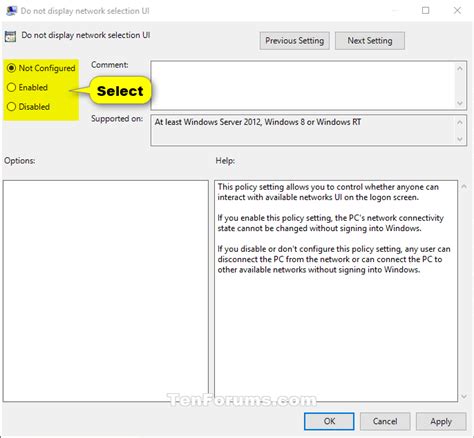 Add Or Remove Network Icon On Lock And Sign In Screen In Windows Tutorials