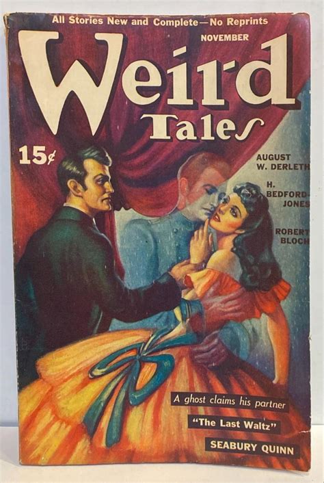 Weird Tales Original November 1940 Vintage Pulp Magazine