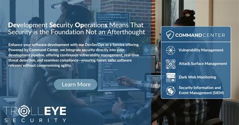 Trolleye Security On Linkedin Devsecops Securesoftware Cybersecurity