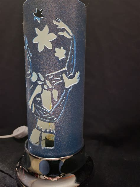 Elsa Frozen Pvc Pipe Lamp Etsy