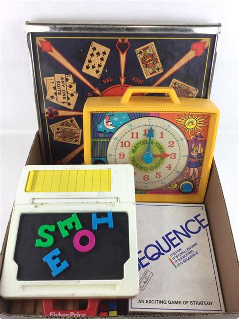 Lot Vintage Mattel Game Rubix Cube Sequence And More