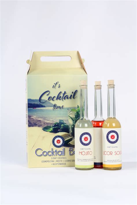Cocktail Box met 3 premium craft cocktails - Cocktail Brewery