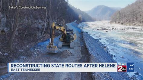 Reconstructing State Routes After Helene