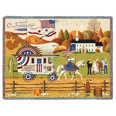 Woven Tapestry Throw Blankets And Afghans Art And Home